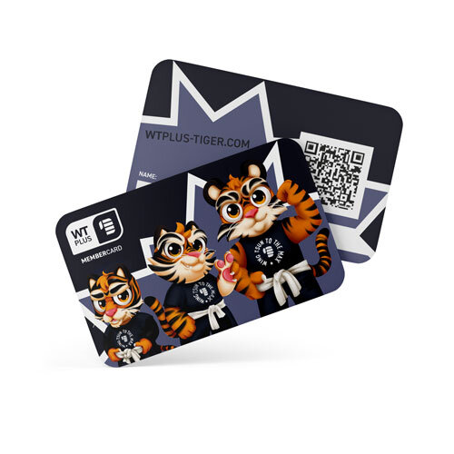 WTplus - Tiger Membercard - Variante 1, 3,00