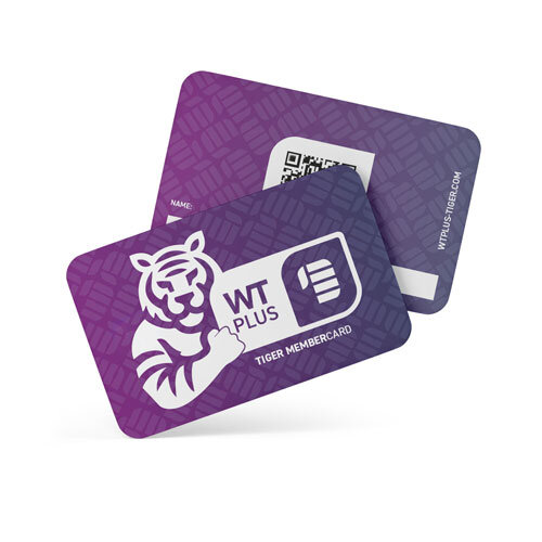 WTplus - Tiger Membercard - Variante 2, 3,00